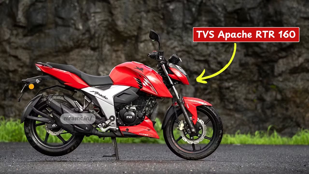 TVS Apache RTR 160 - Stylish, Powerful and Commuter-Friendly Sports Bike