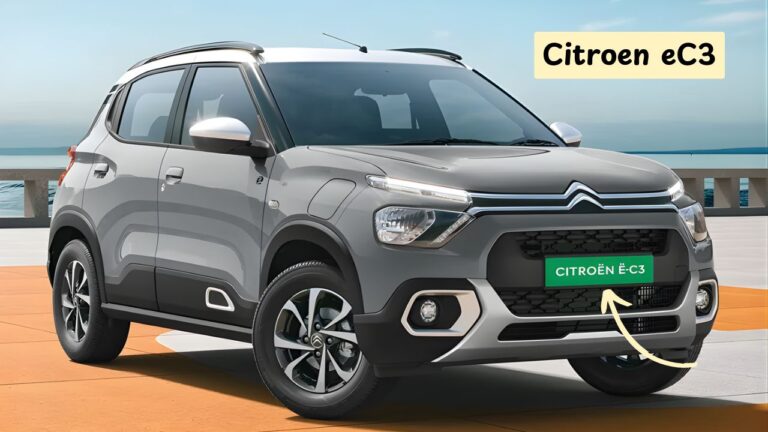 Citroen eC3 Electric Car Review - A Stylish, Efficient and Budget ...
