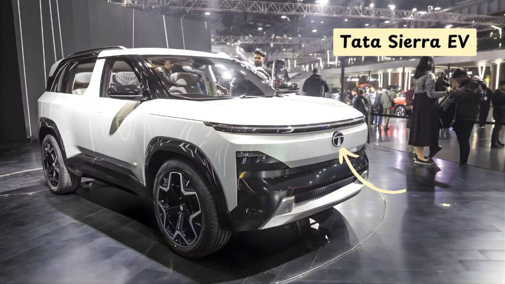 Tata Sierra EV 2025 - Premium Electric SUV with Futuristic Design ...