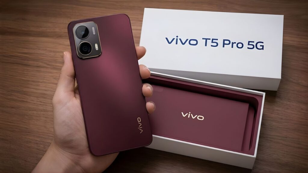Vivo T5 Pro 5G - Snapdragon 7s Gen 4, 9020mAh Battery, Price and India Launch Details